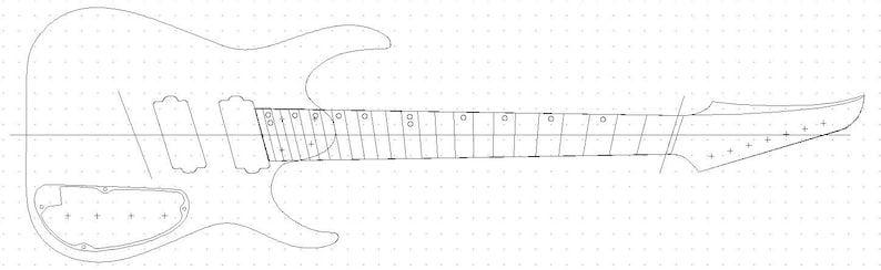 7 String Multiscale Super Strat - Etsy