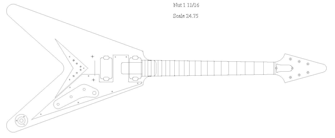 58 Flying V - Etsy