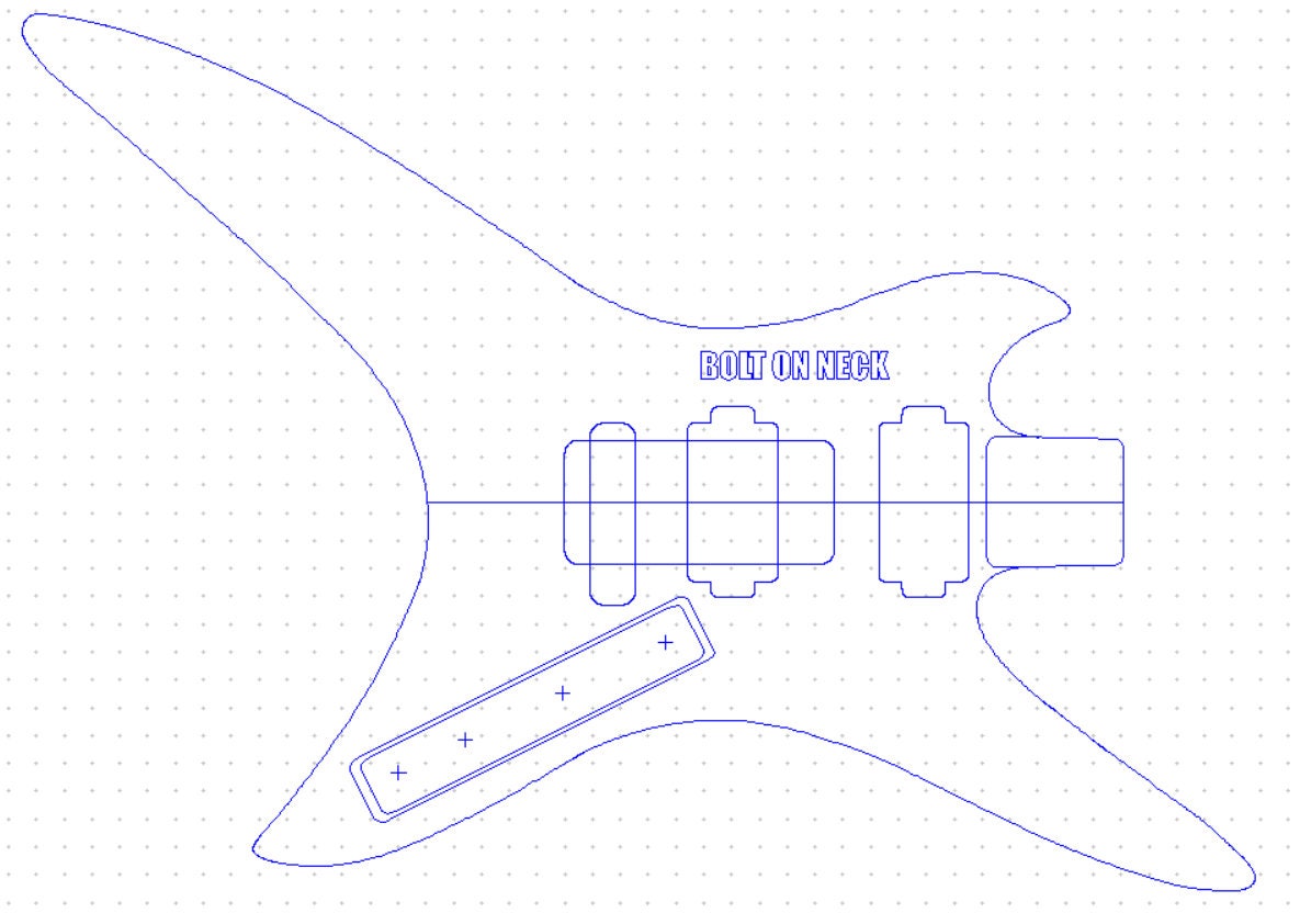 Star Guitar Template - Etsy