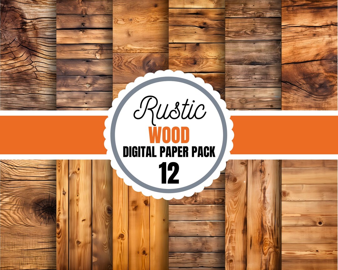 Thanksgiving Background Paper Wood Background Digital Paper - Etsy