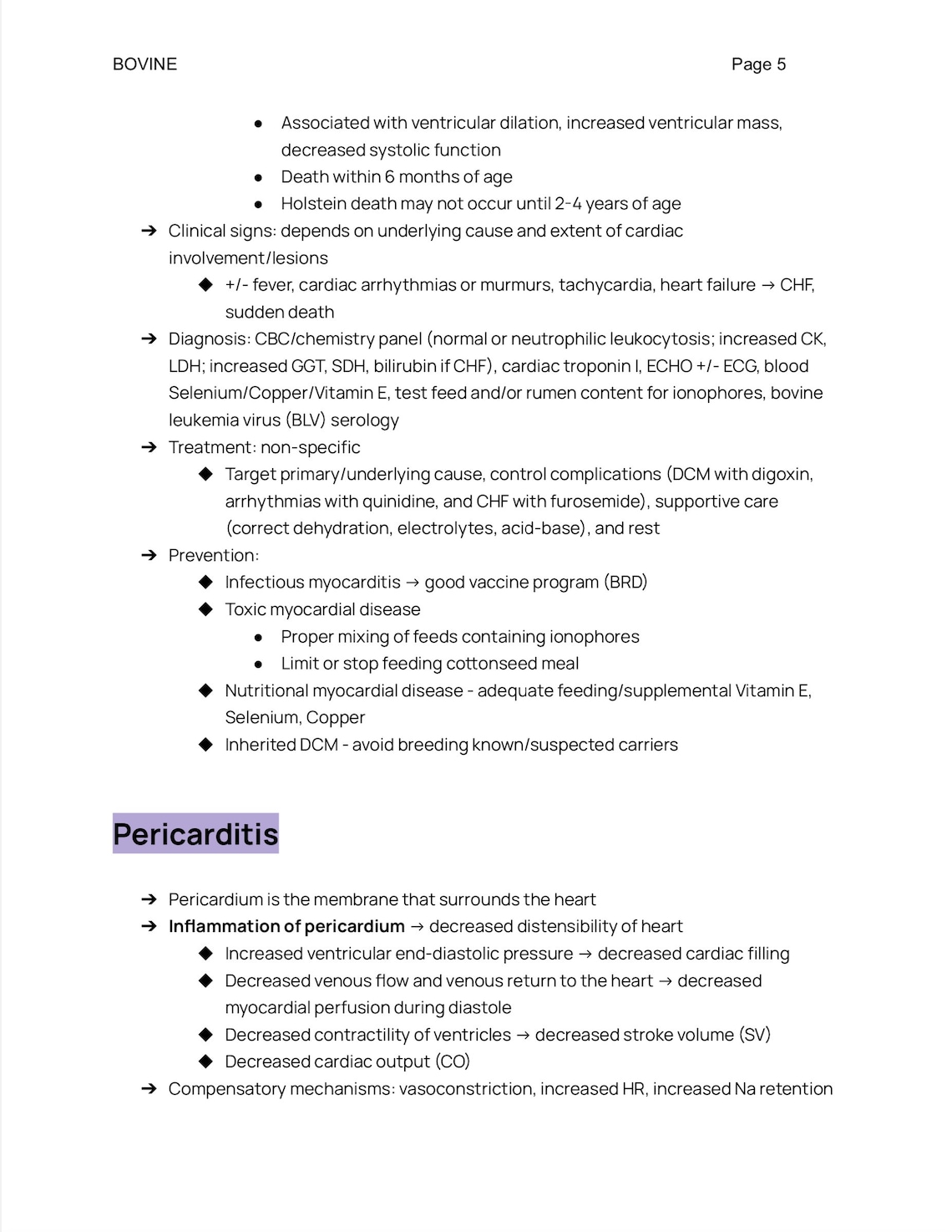 Bovine Vet Med Study Guide for the NAVLE - Etsy