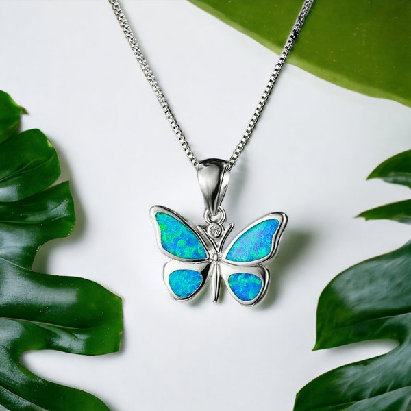Butterfly Necklace - Etsy