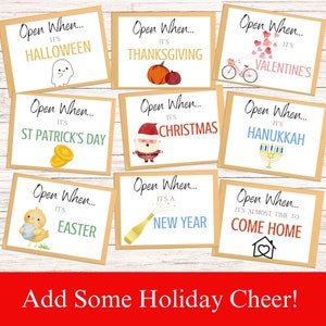 Open When Envelopes for College Students, Open When Letters, College ...