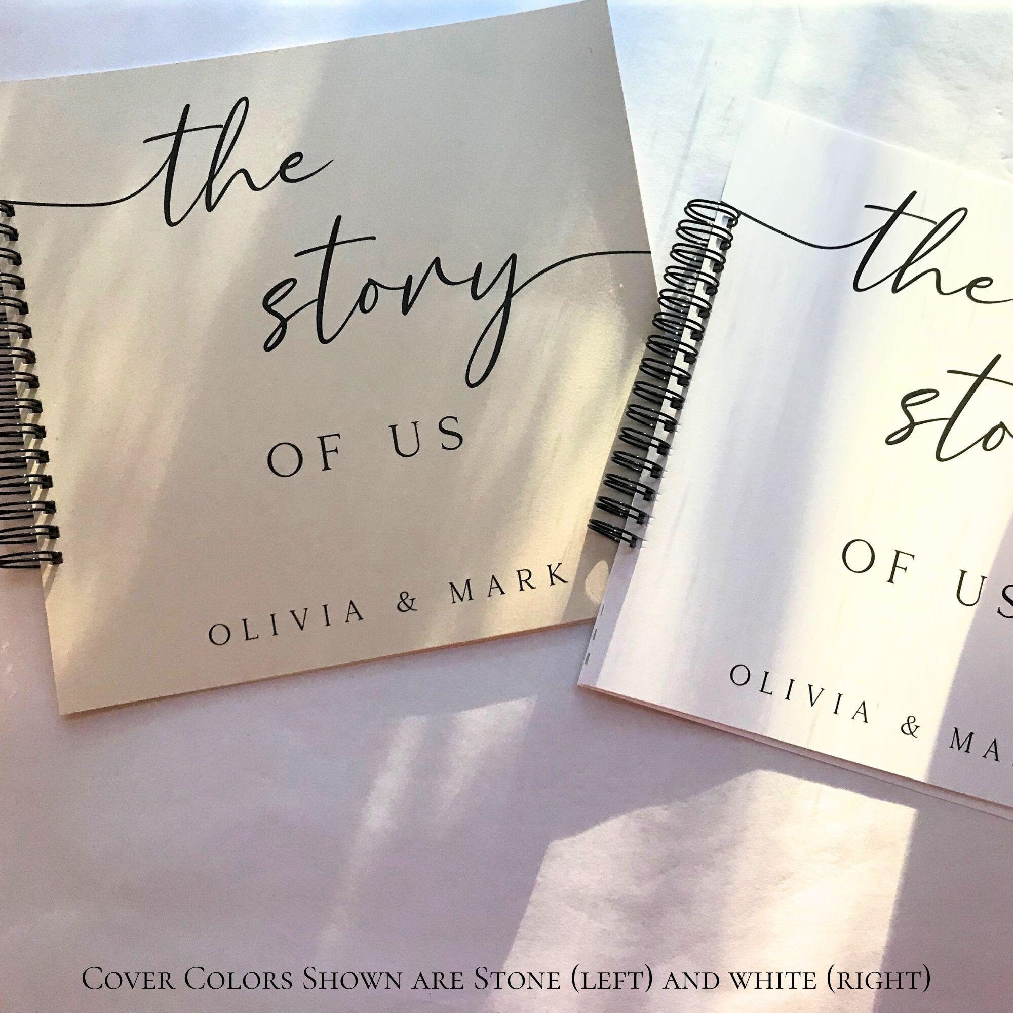 Our Story, the Story of Us Book, Journal, Scrapbook, Reasons Why I Love ...