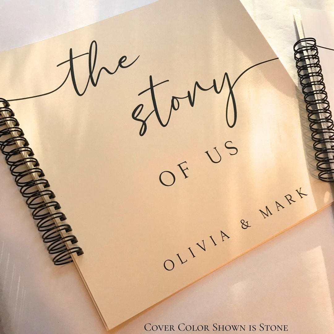 Our Story, the Story of Us Book, Journal, Scrapbook, Reasons Why I Love ...