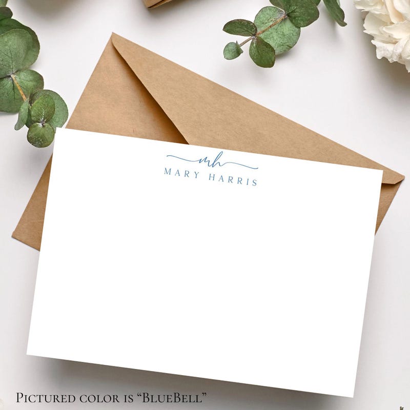 Personalized Note Cards - Etsy