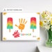 Hello Summer Popsicle Handprint Art Summer Kids Activity Summer Print ...