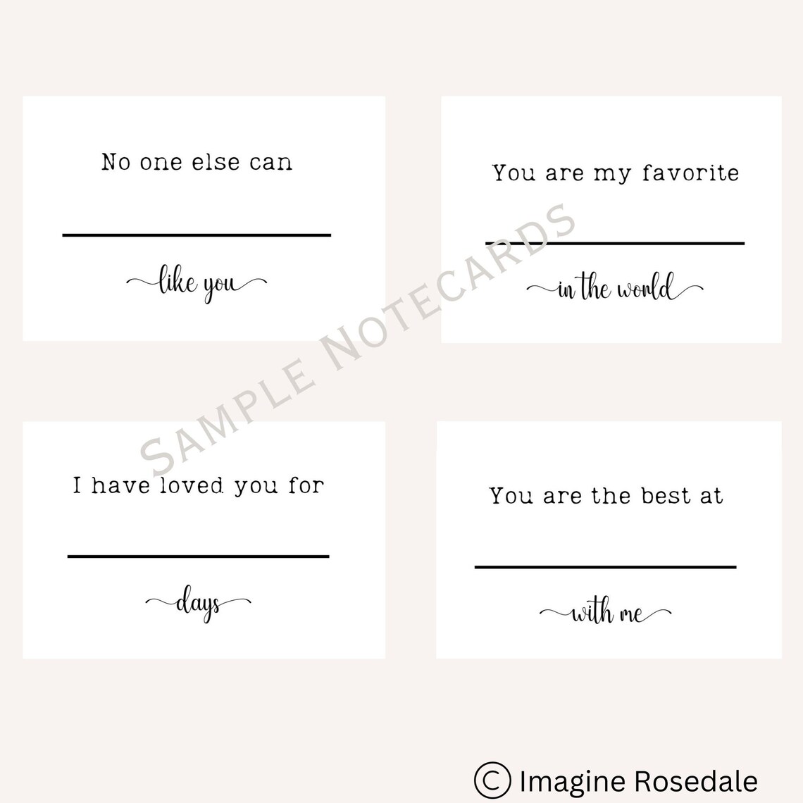What I Love About You Box Set, Personalized Gift for Best Friend ...