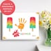 Hello Summer Popsicle Handprint Art Summer Kids Activity Summer Print ...
