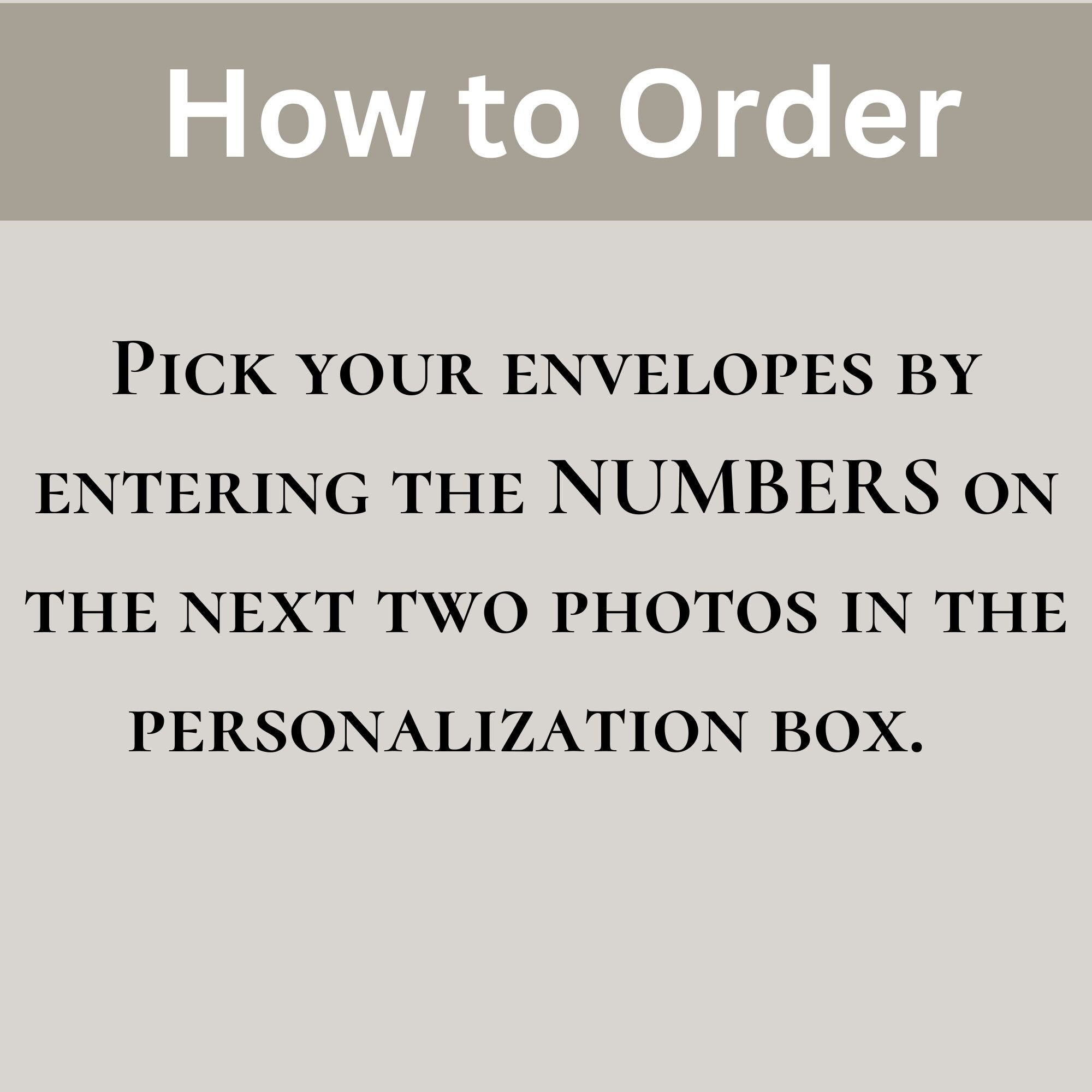 Open When Envelopes for New Moms, New Mom Care Package, Baby Shower ...