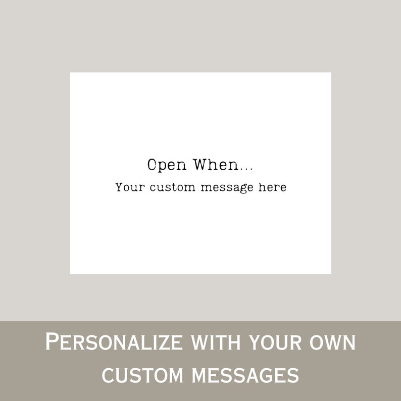 Personalized Long Distance Relationship Envelopes and - Etsy