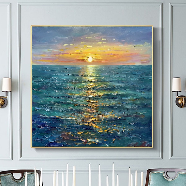Abstract Sunrise Art - Etsy