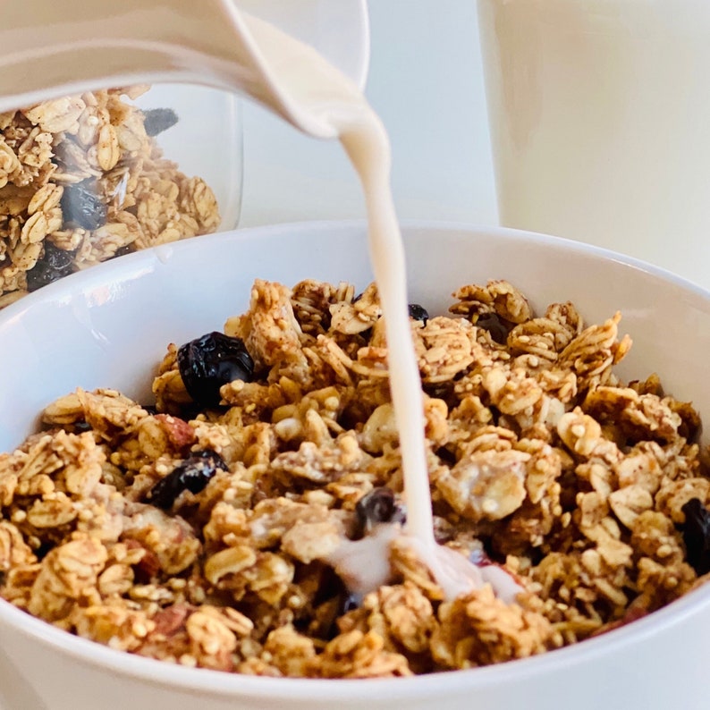 3 Bags of Original Granola, Handmade, Healthy, Vegan, Organic, No ...