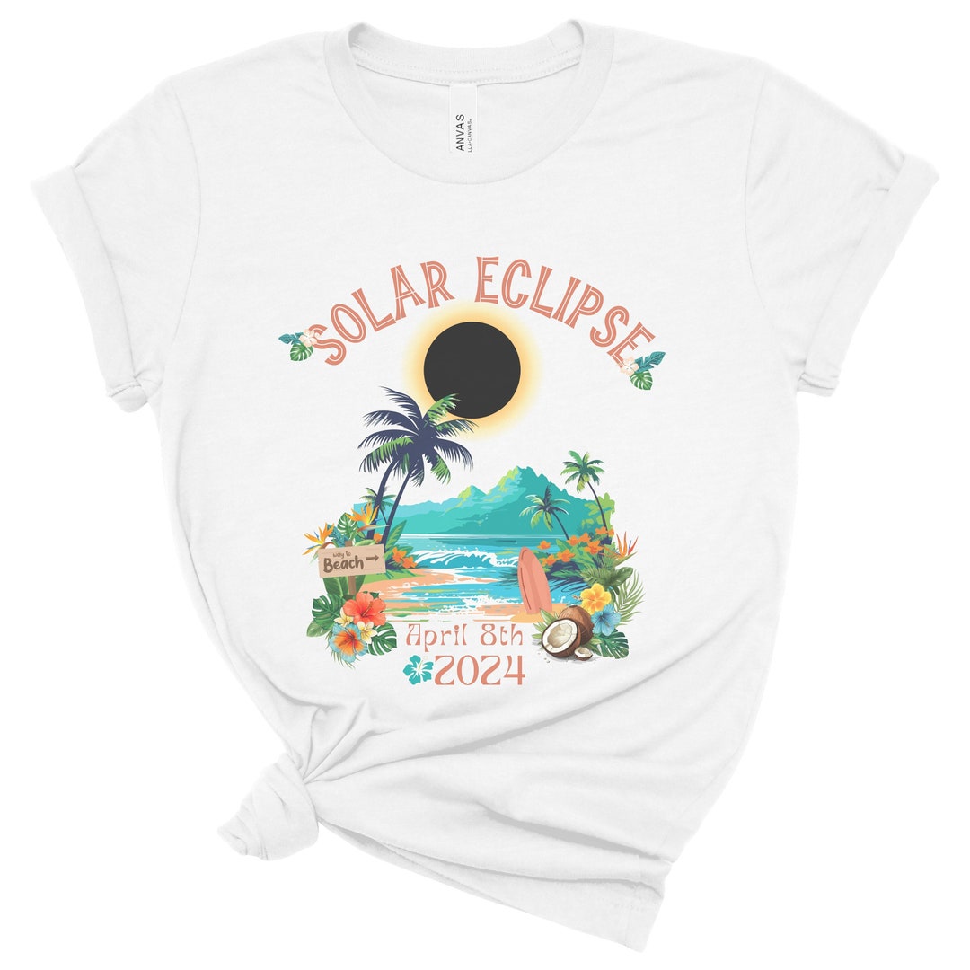Solar Eclipse Tee April 8th 2024 - Etsy