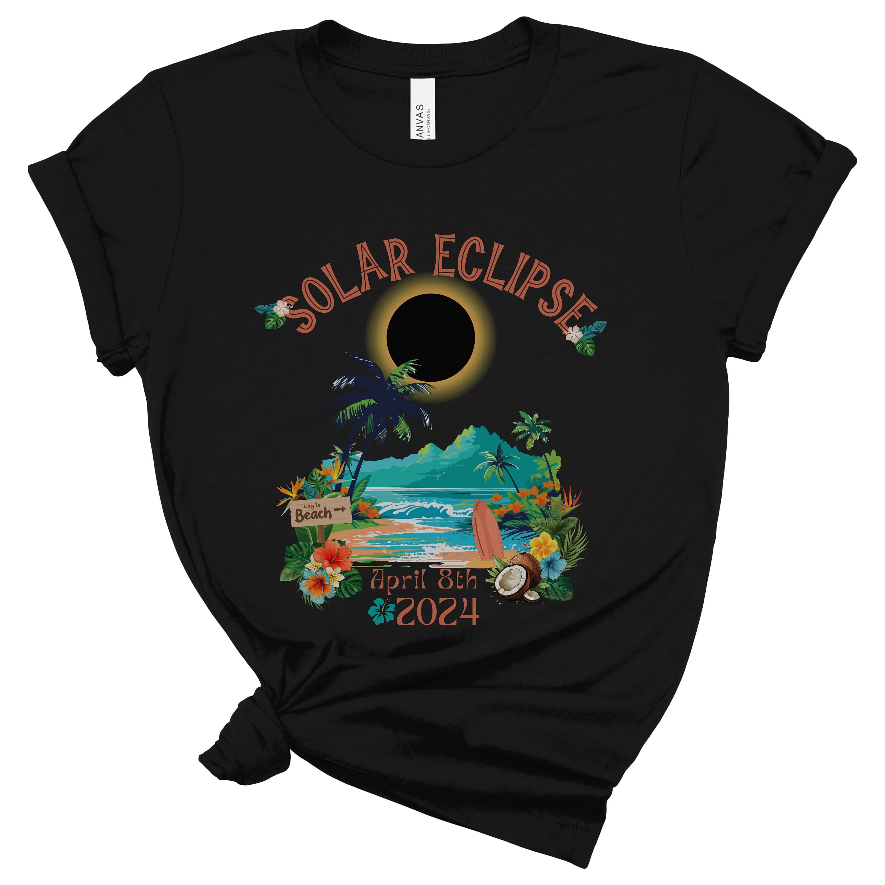Solar Eclipse Tee April 8th 2024 - Etsy