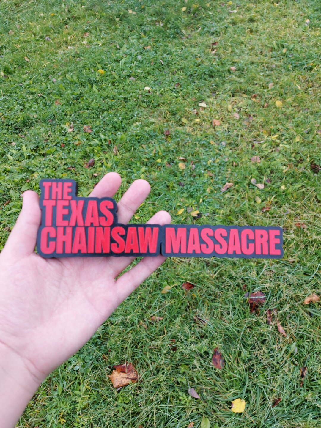 Shelf Display/sign Texas Chainsaw Massacre - Horror - Etsy