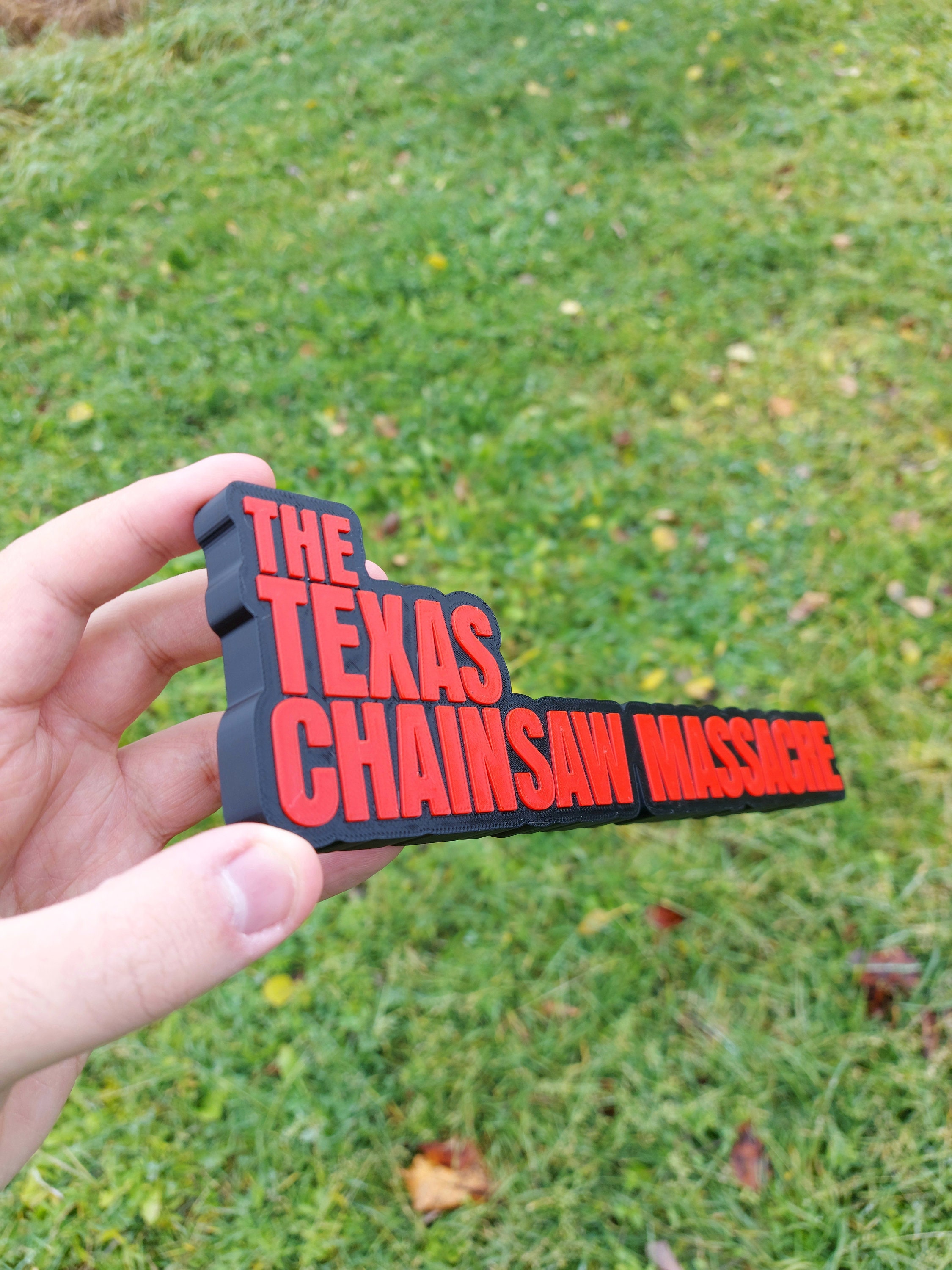 Shelf Display/sign Texas Chainsaw Massacre - Horror - Etsy