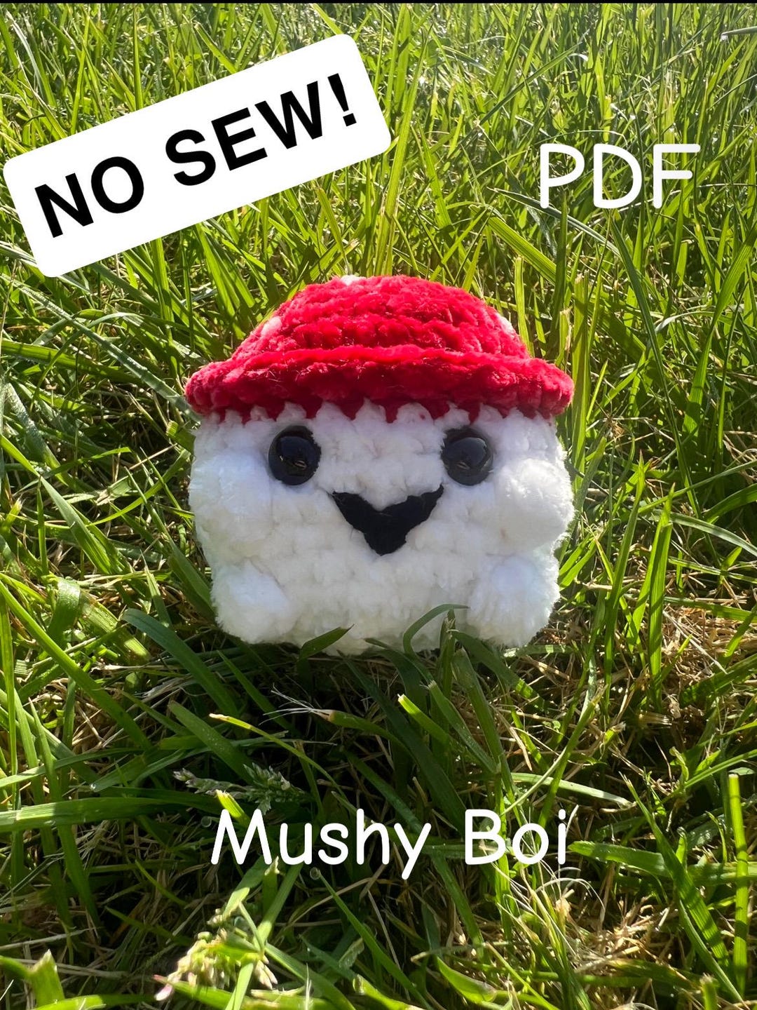 Mushy Boi Crochet Pattern - Etsy