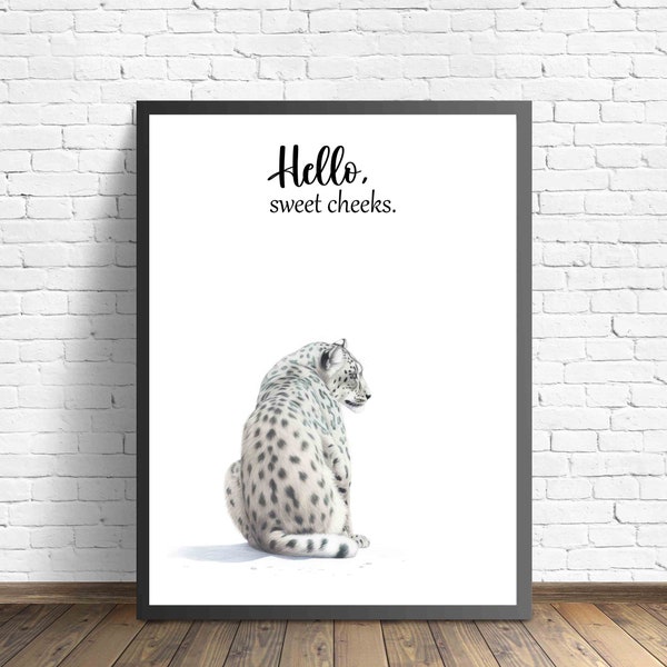 Leopard Bathroom - Etsy