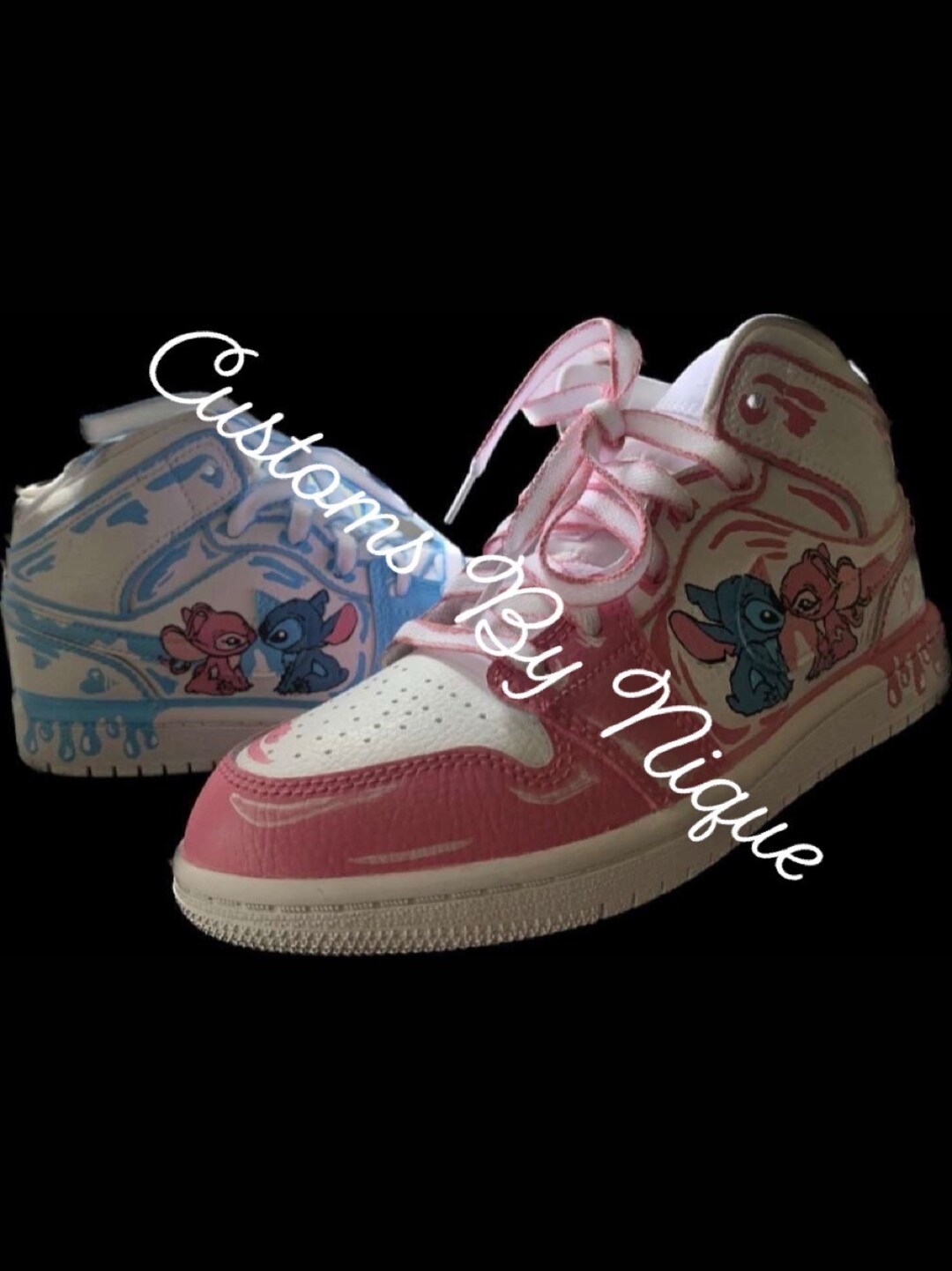 Customs Nike AF1 “lilo and Angel Inspired” - Etsy