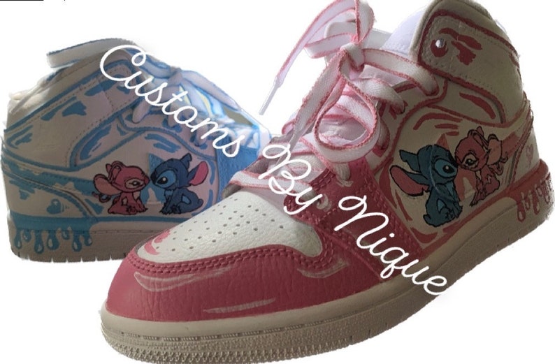 Customs Nike AF1 “lilo and Angel Inspired” - Etsy