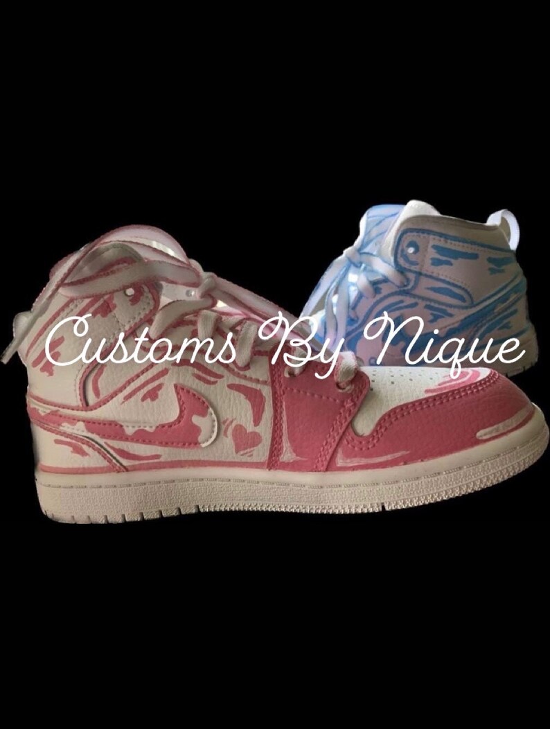 Customs Nike AF1 “lilo and Angel Inspired” - Etsy