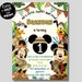Mickey Mouse Birthday Invite, Birthday Invitation Mickey, Oh Twodles I ...