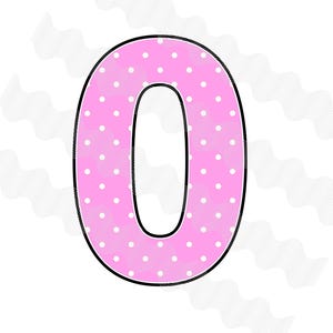 Pink Birthday Numbers PNG Minnie Mouse Birthday Number Sublimation ...