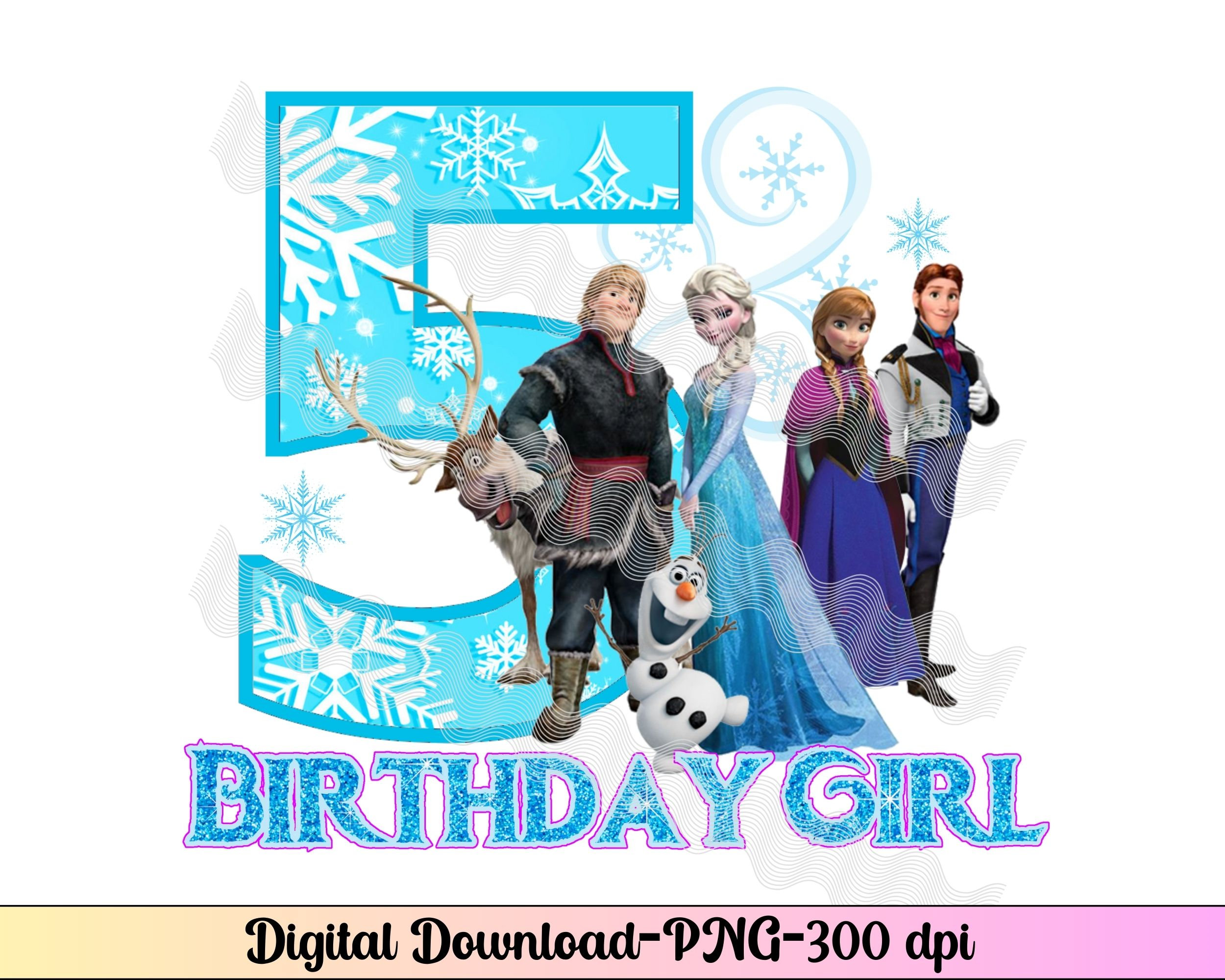 Happy 5th Birthday Frozen Personalised Disney Frozen 2 Birthday Card 2