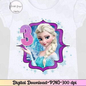 3rd Birthday Girl PNG, Magic Kingdom Princess 3rd, Happy Birthday 3 Png ...