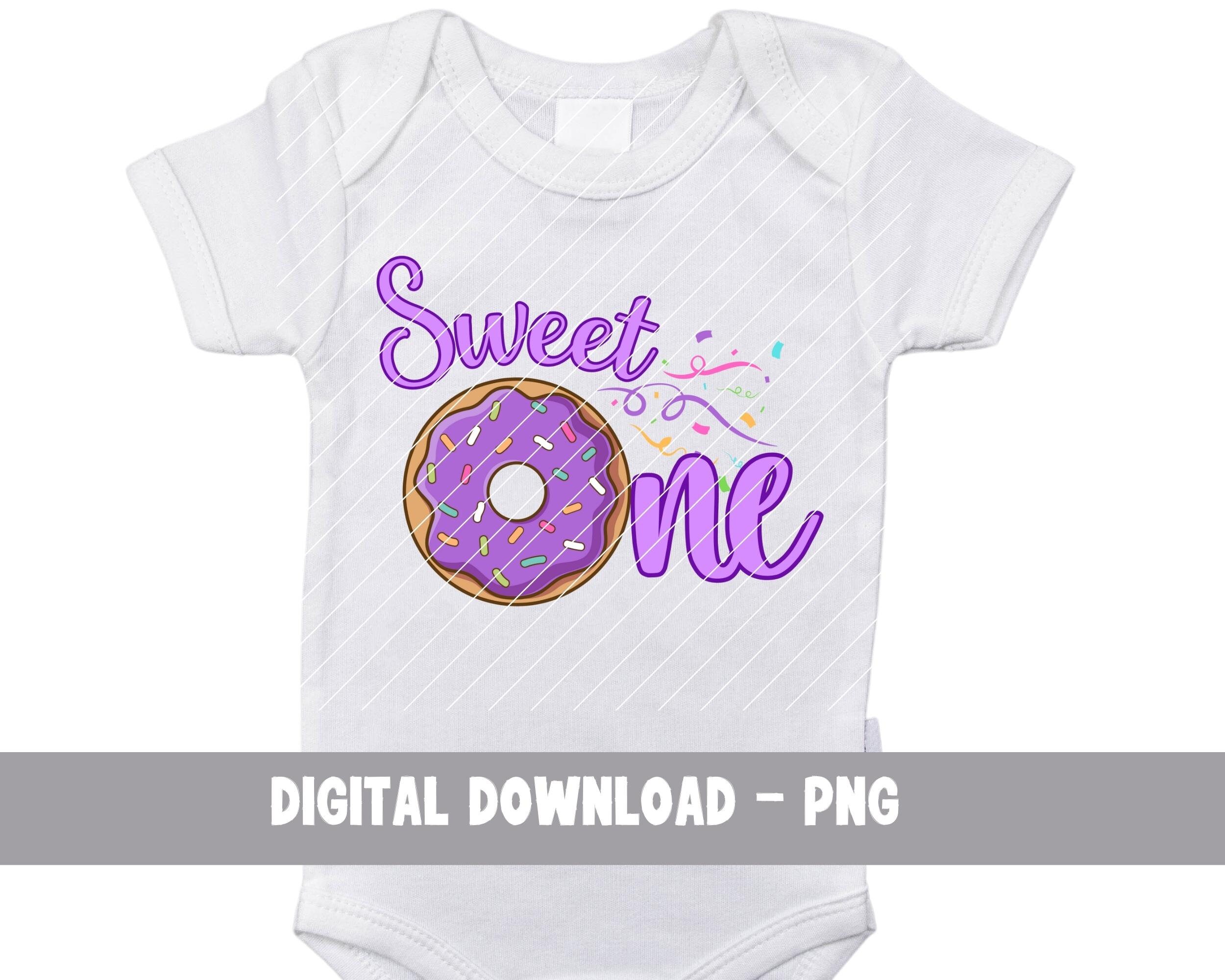 Sweet One Donut Png for Birthday Girl 1st Birthday Donut Png - Etsy