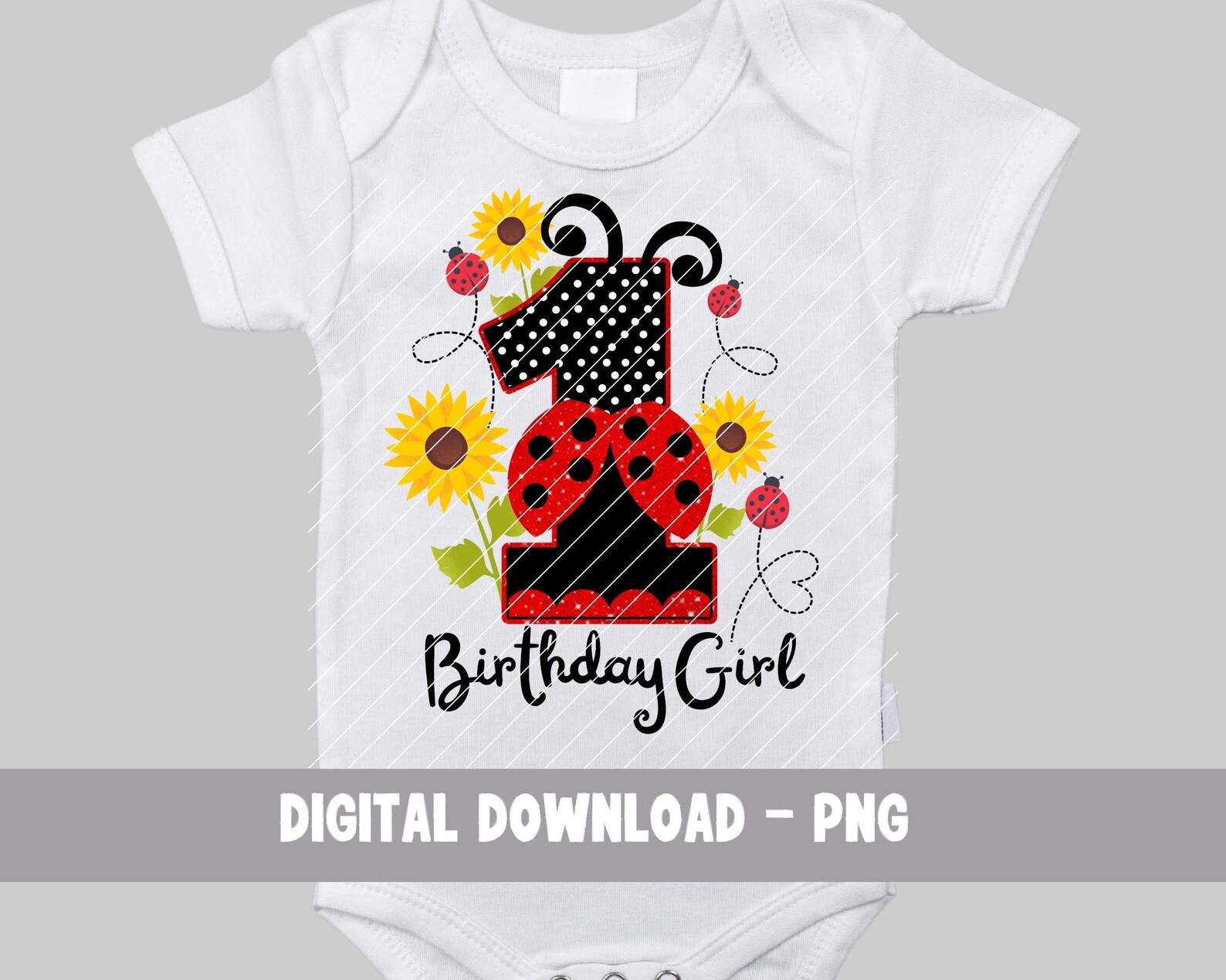 1st Birthday Lady Bug Iron On, Fall Harvest 1st Birthday, DIY 1st ...
