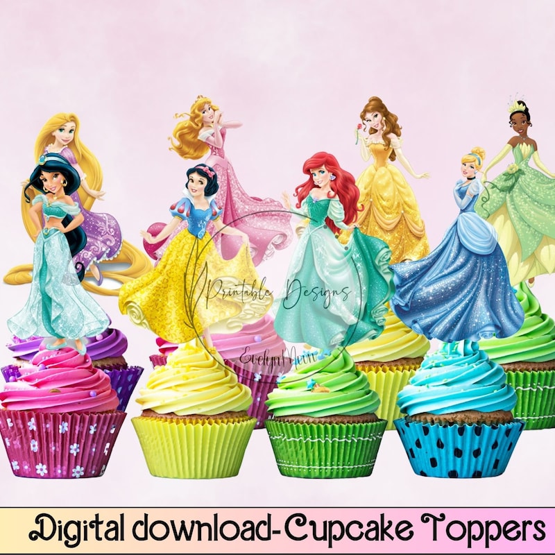 Princess Cake Topper - Etsy