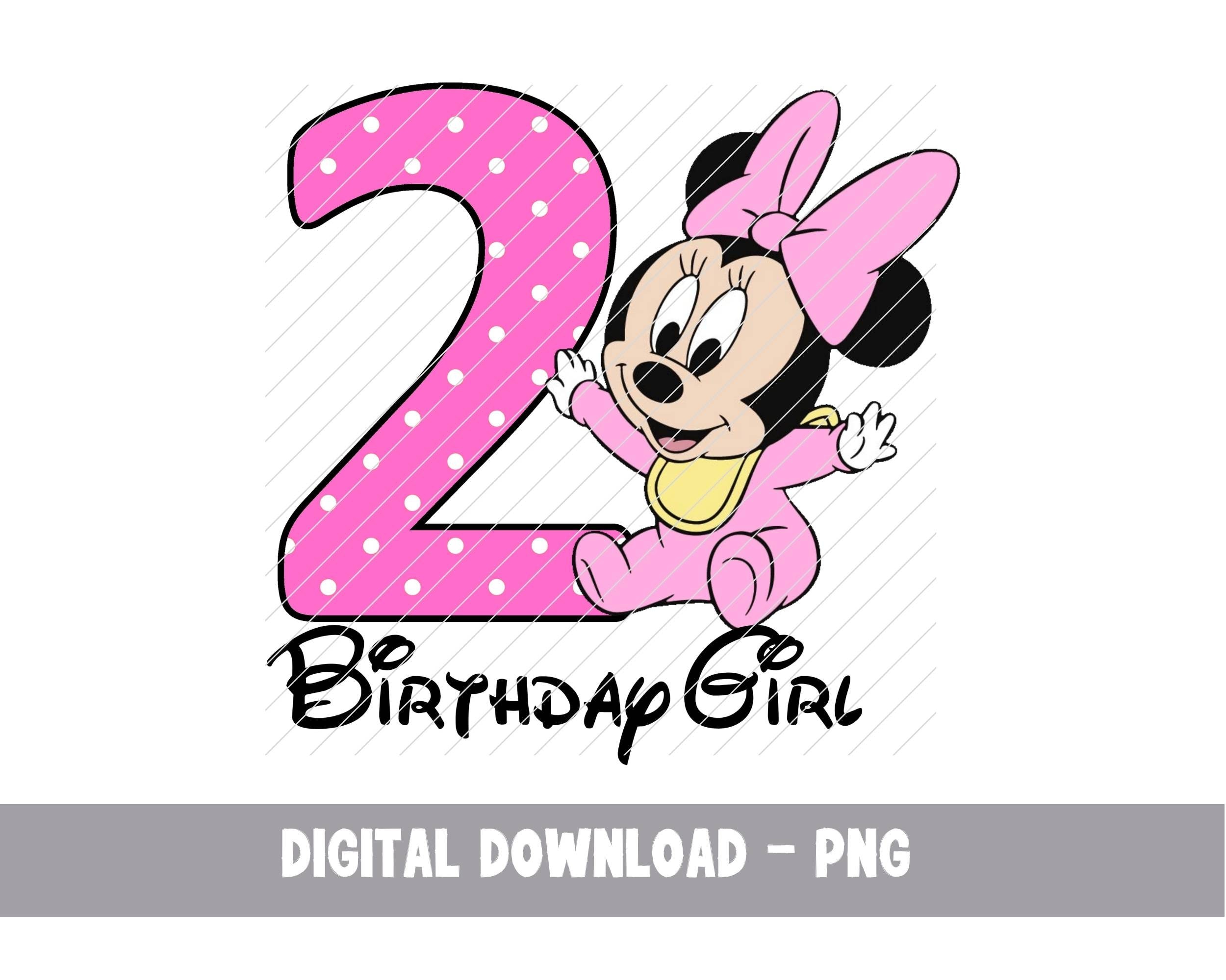 Minnie Mouse Happy 2nd Birthday