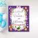 Tangled Birthday Welcome Sign Rapunzel Editable Event Sign DIY Birthday ...