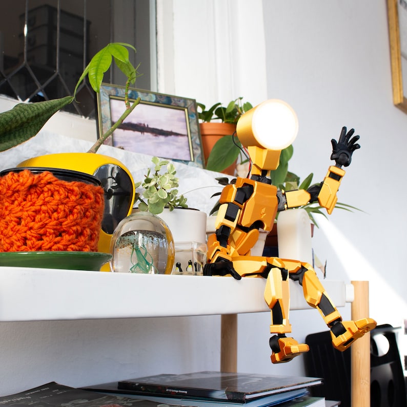 Lamplighter Posable Dummy 13 Lamp Action Figure - 18" Tall Version - Etsy