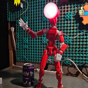 Lamplighter Posable Dummy 13 Lamp Action Figure - 18" Tall Version - Etsy