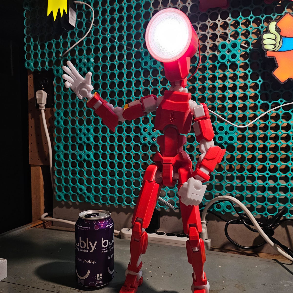 Lamplighter Posable Dummy 13 Lamp Action Figure - 18" Tall Version - Etsy