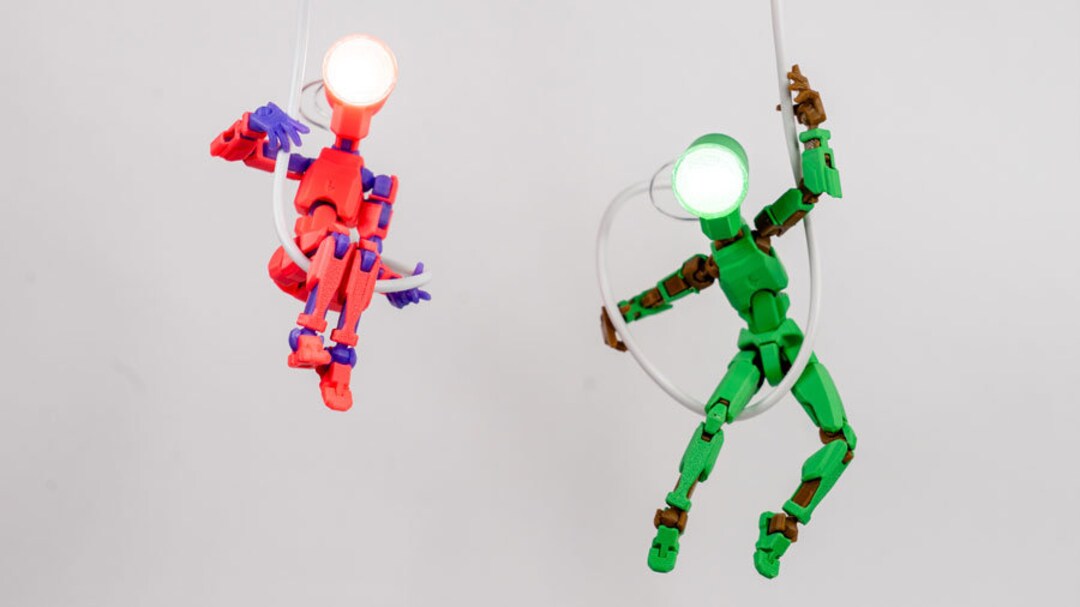 Lamplighter Posable Dummy 13 Lamp Action Figure - 6" Tall Version USB-C ...