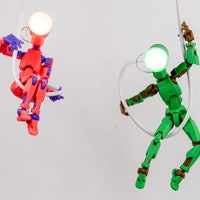 Lamplighter Posable Dummy 13 Lamp Action Figure - 18" Tall Version - Etsy