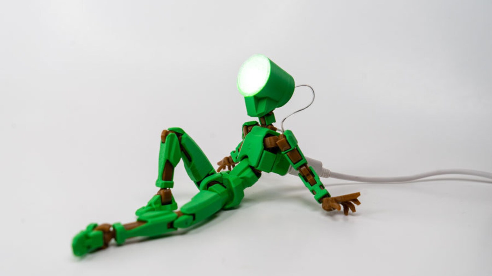 Lamplighter Posable Dummy 13 Lamp Action Figure - 6" Tall Version USB-C ...