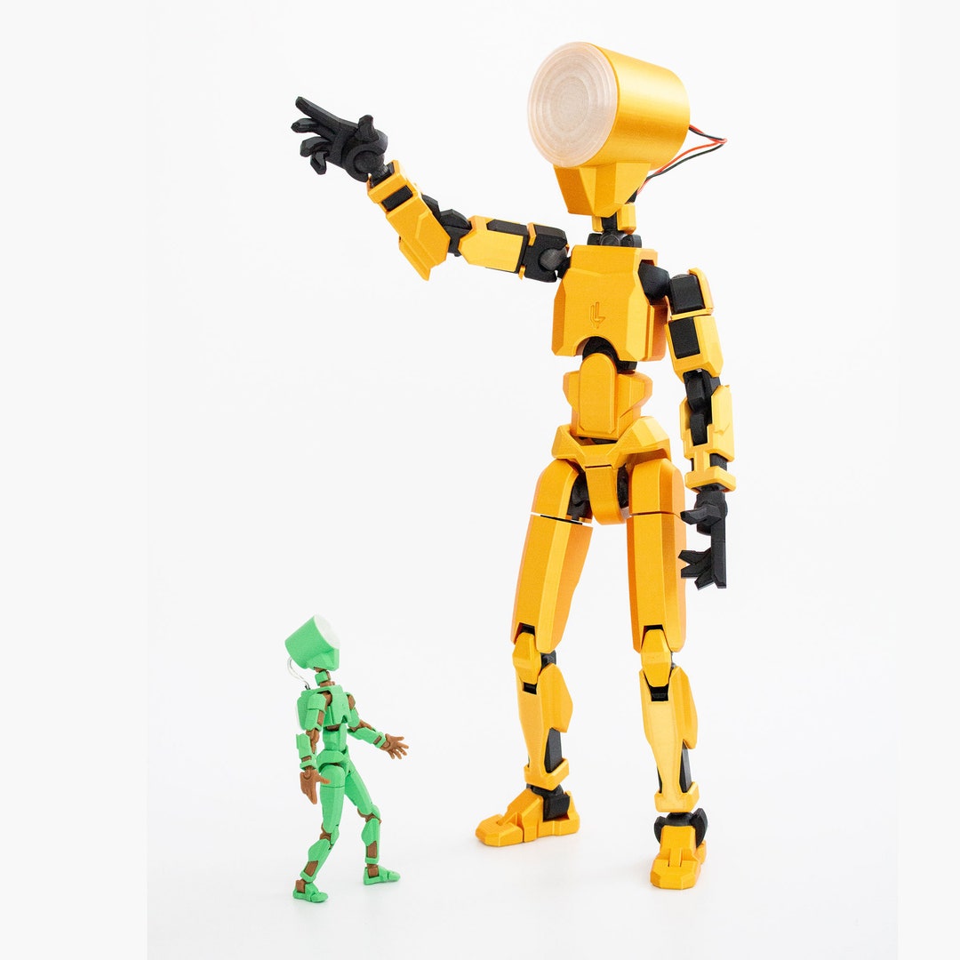 Lamplighter Posable Dummy 13 Lamp Action Figure - 18" Tall Version - Etsy