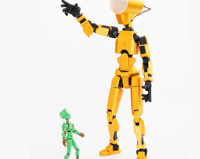 Lamplighter Posable Dummy 13 Lamp Action Figure - 18" Tall Version. USB ...