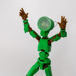 Lamplighter Posable Dummy 13 Lamp Action Figure - 6" Tall Version USB-C ...