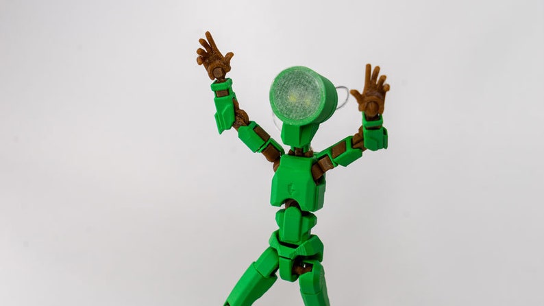 Lamplighter Posable Dummy 13 Lamp Action Figure - 6" Tall Version USB-C ...