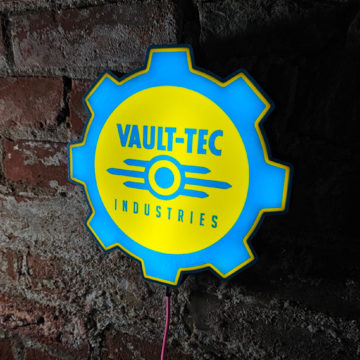 Vault-tec Industries LED Lamp - Etsy