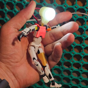 Lamplighter Posable Dummy 13 Lamp Action Figure - 6" Tall Version USB-C ...