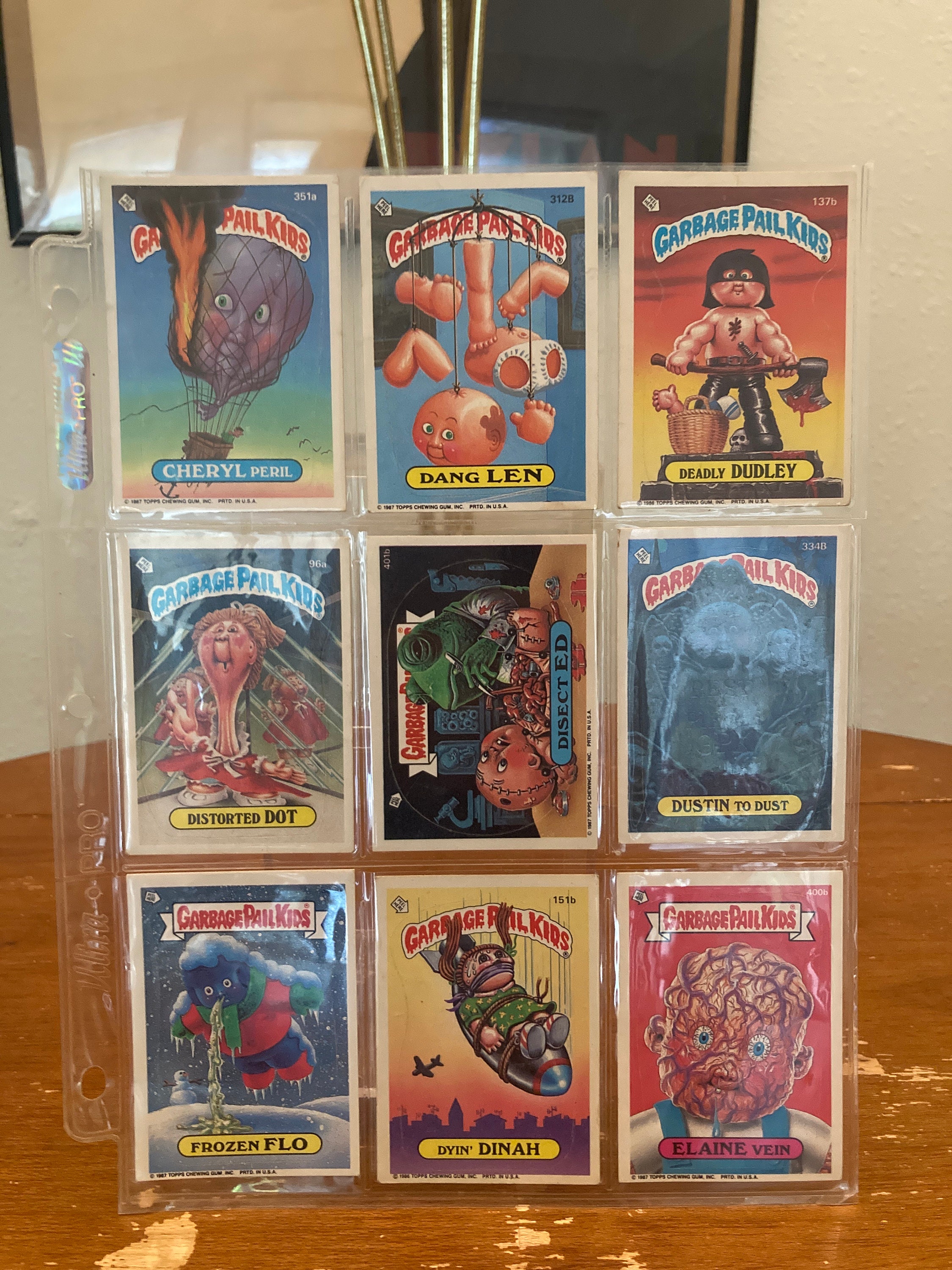Rare Collectable Garbage Pail Kids Cards. 90 Cards Included. Several ...