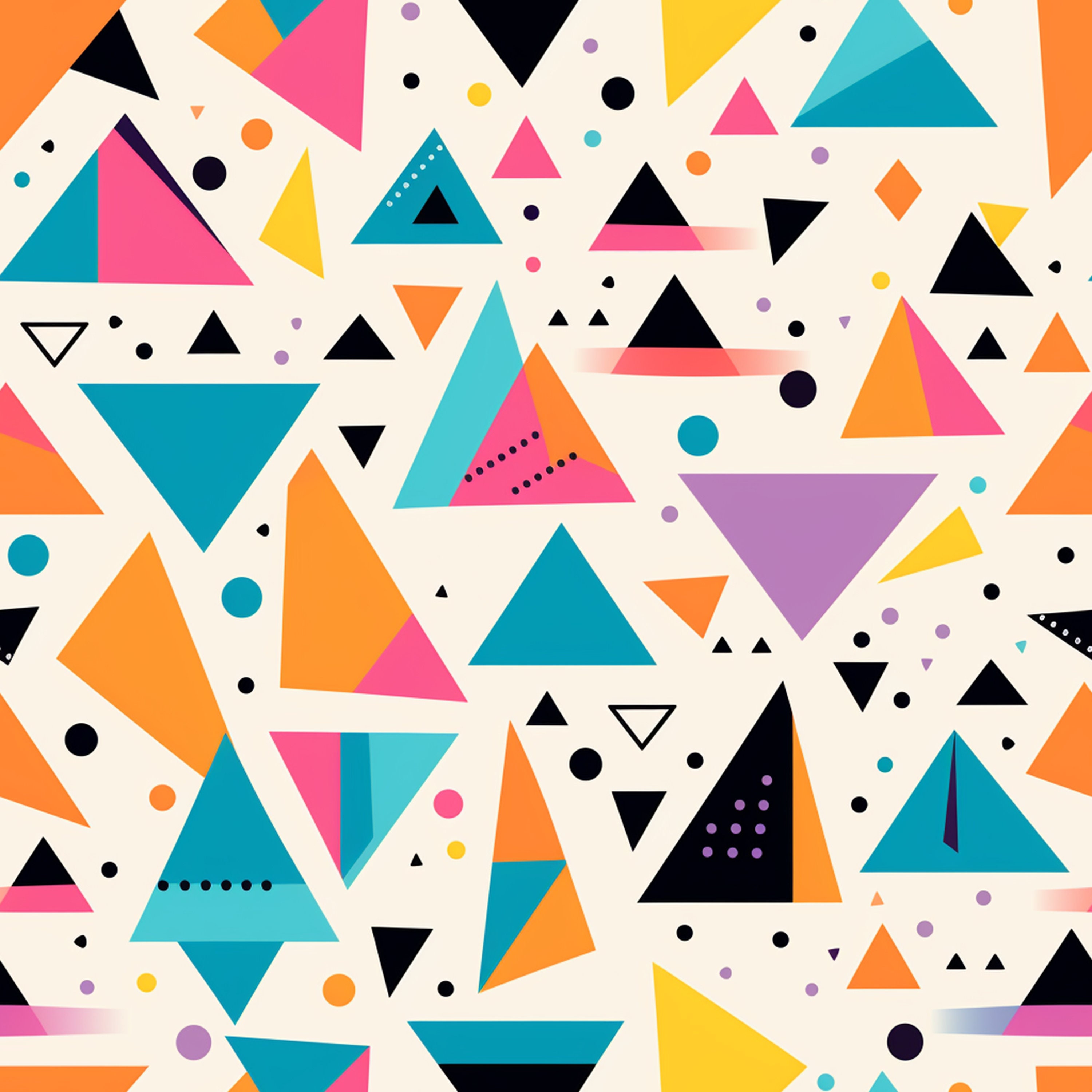 20 Seamless Geometric Patterns. High-res 300dpi Digital Downloads for ...