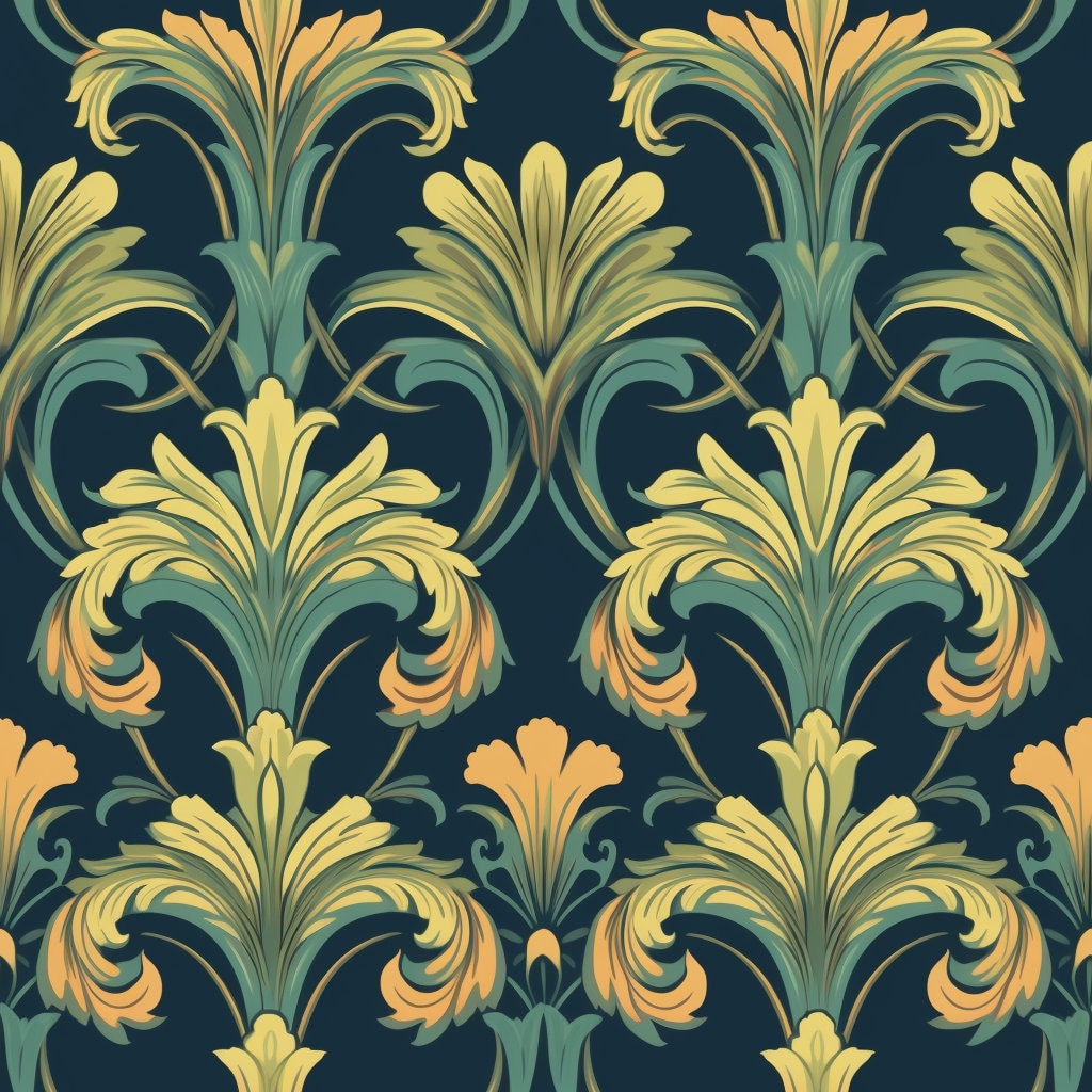 Vintage Wallpaper Collection 20 Seamless Patterns Digital - Etsy